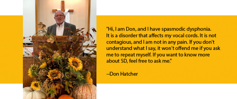 Don Hatcher – Dysphonia International